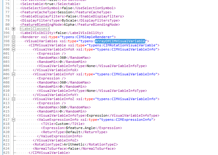 Solved: How to set the rotationfield for a featurelayer us... - Esri Community