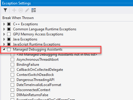 Solved: Managed Debugging Assistant 'DisconnectedContext' - Esri Community