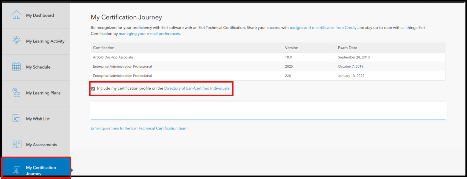 Certification | Certification Directory