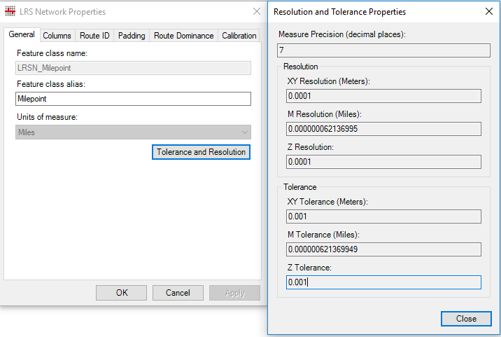 Solved: Measure resolution tolerance vs. measure field def... - Esri ...