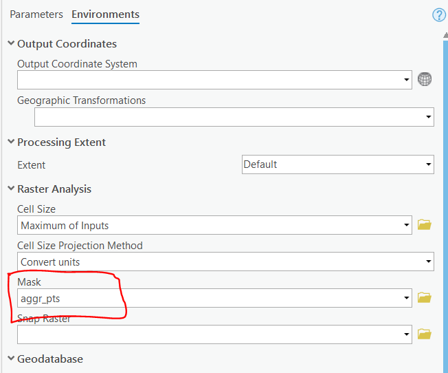 Performing an IDW on specific area of map - Esri Community