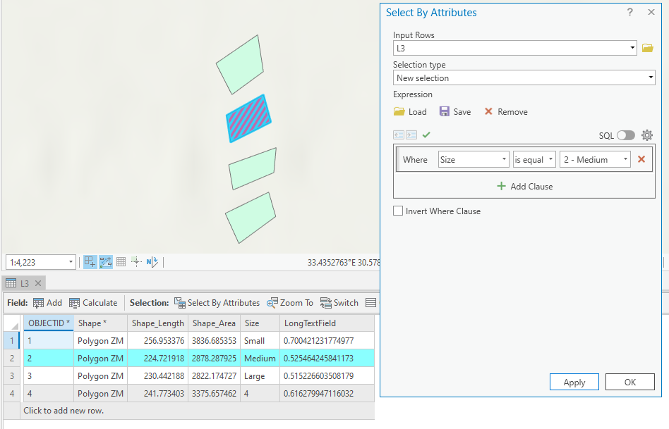 Highlight selected features from attribute pane - Esri Community
