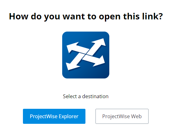 Connection with ProjectWise Web (link doesn't work... - Esri Community
