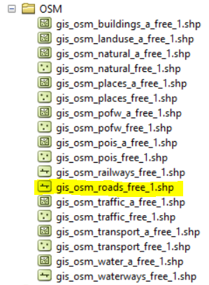 Solved: roads shapefile - Esri Community