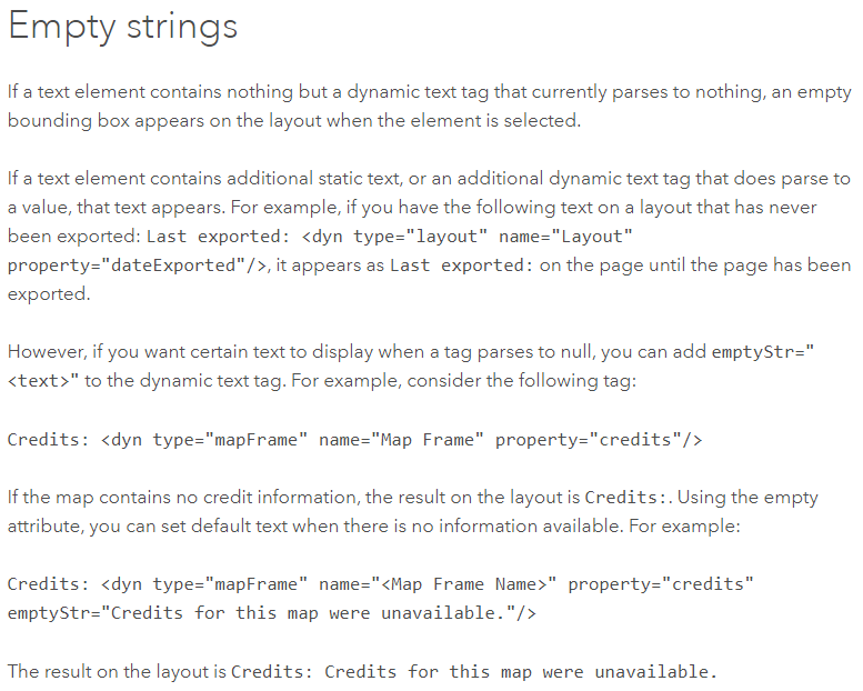 Solved: ArcGIS Pro: problem with dynamic text when creatin... - Esri ...