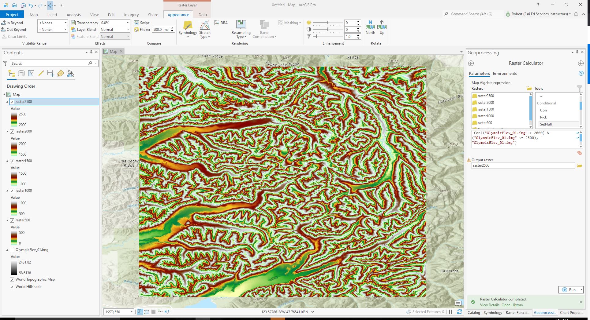 Question about DEM color scheme - Esri Community