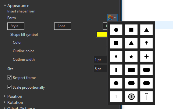 Symbols and line types - Esri Community