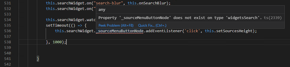 Jsapi Search Widget In Custom Exbuilder Widget Esri Community