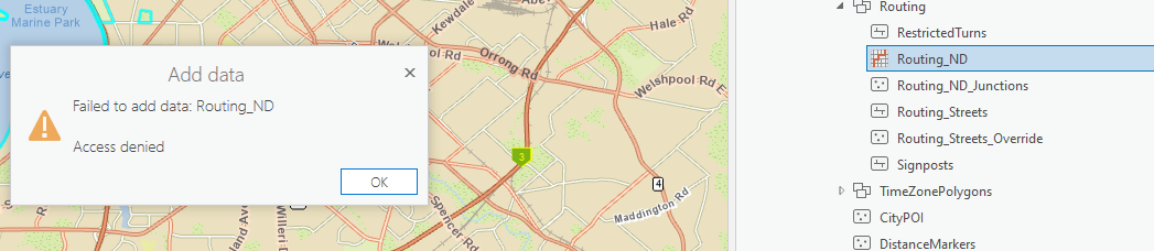 Solved: Street map premium add Routing_ND - Esri Community