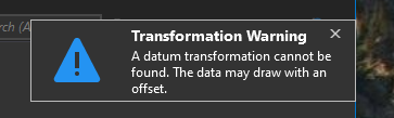 Solved: Datum Transformation cannot be found - Esri Community