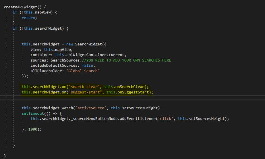 JSAPI Search Widget in Custom ExBuilder Widget - Esri Community