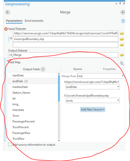 Solved: Merge Tool - Esri Community