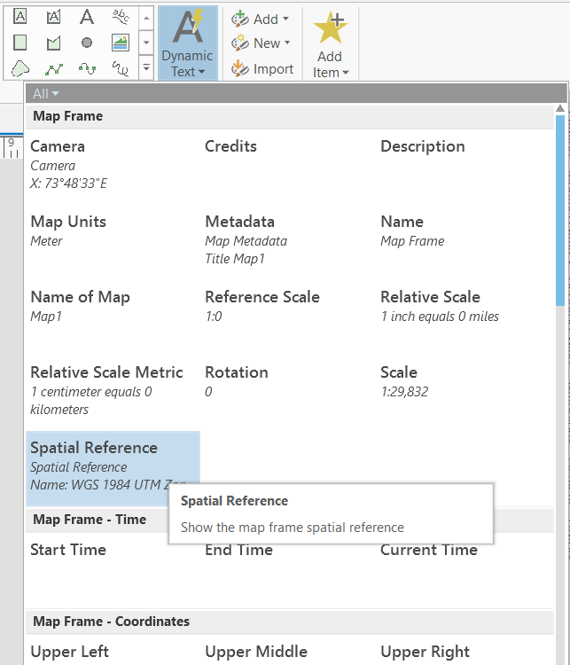 Solved: Map Layout Cordinate System - Esri Community