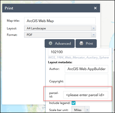 Print Dynamic Text from a Web Application - Esri Community