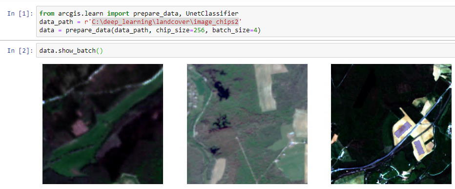Help with deep learning and pixel classification o... - Esri Community