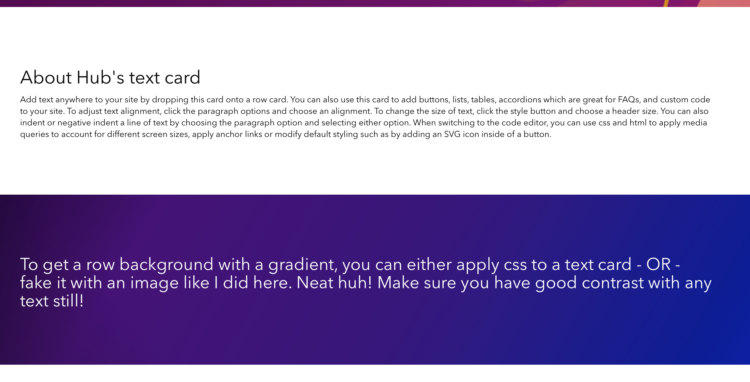 3 ways to use the spacer card to improve site layout - ArcGIS Hub or ...
