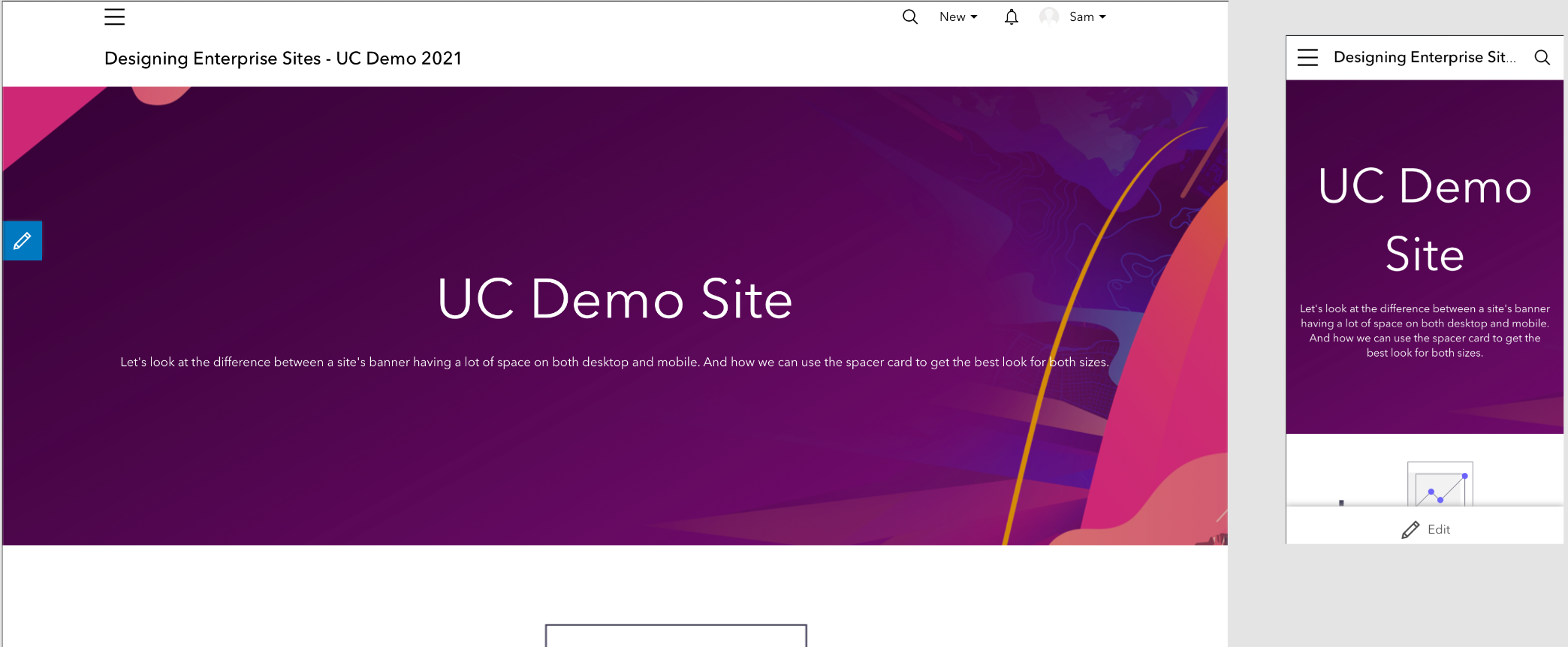 3 ways to use the spacer card to improve site layout - ArcGIS Hub or ...