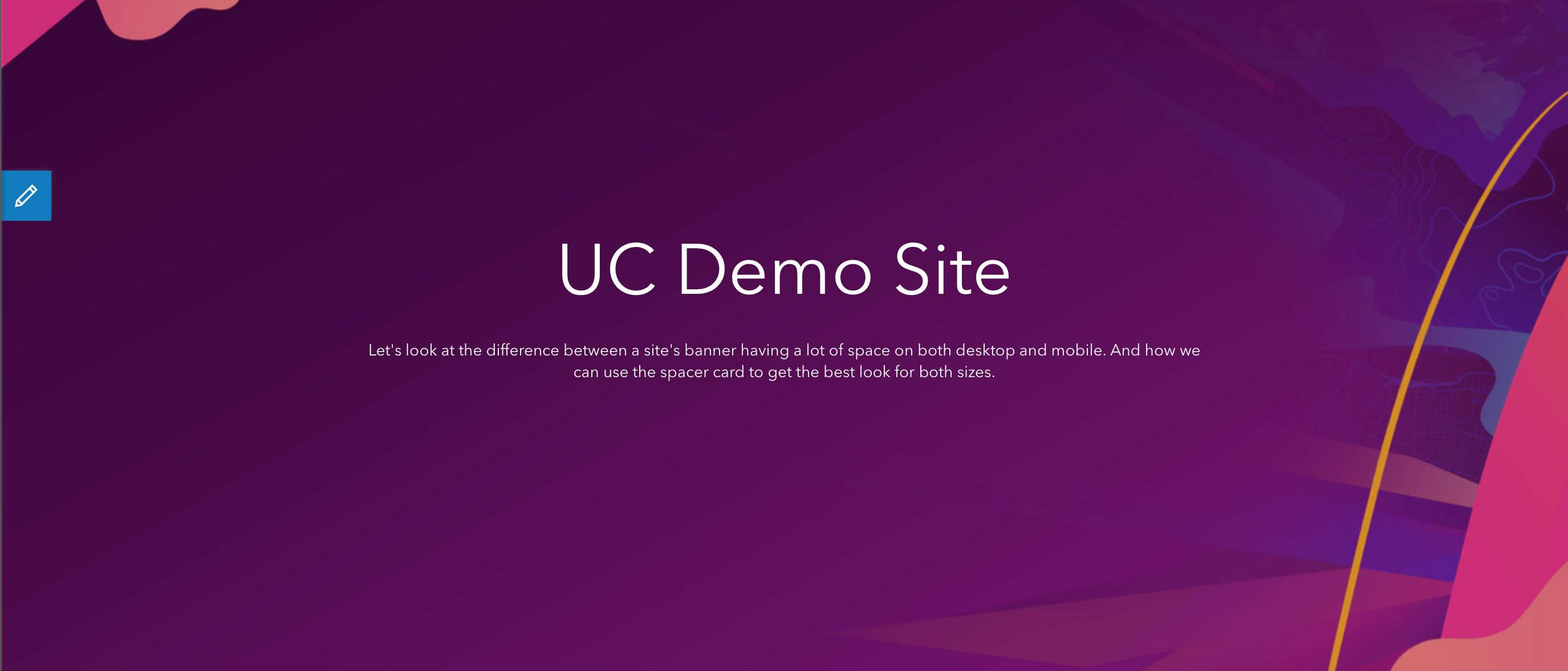 3 ways to use the spacer card to improve site layout - ArcGIS Hub or ...