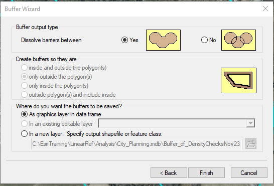 Solved: Buffer Wizard - Esri Community