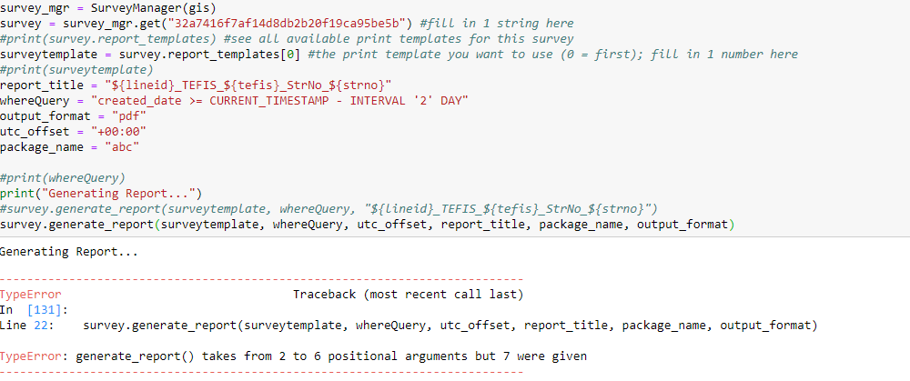 Solved: Generate Survey123 Report - Esri Community