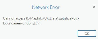 Solved: Mapped Network Drive Not Showing - Esri Community