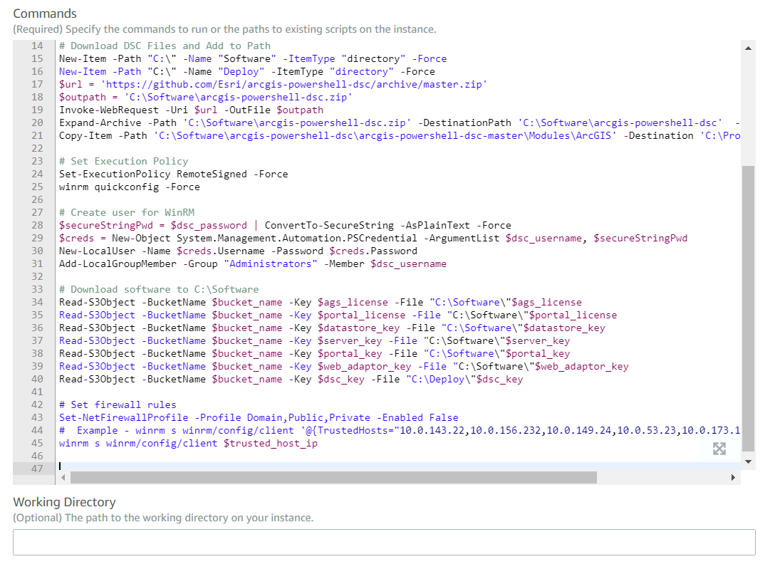 Using Amazon Cloud Development Kit and Systems Man... - Esri Community
