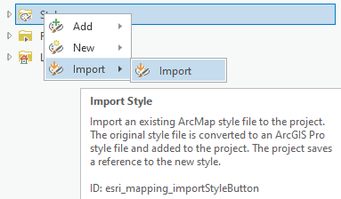 Include ArcGIS Desktop 10.x styles with ArcGIS Pro - Esri Community