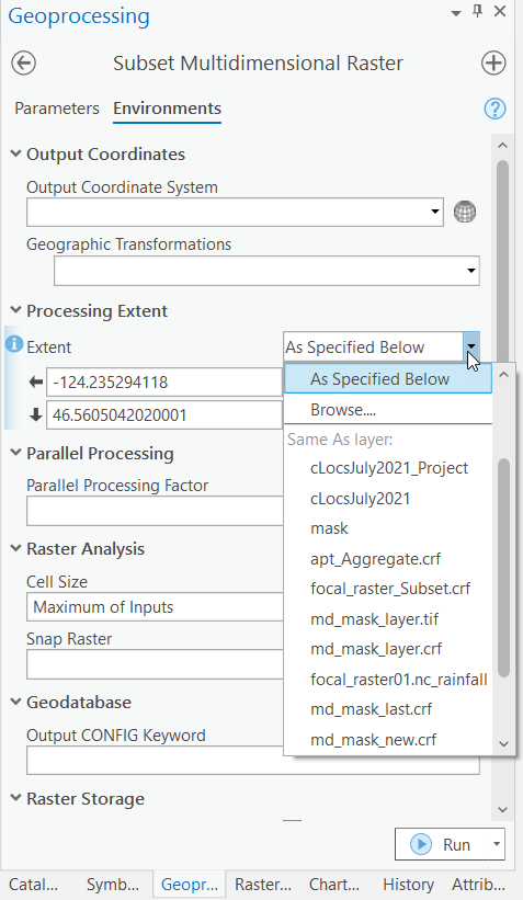Extract by mask - Esri Community