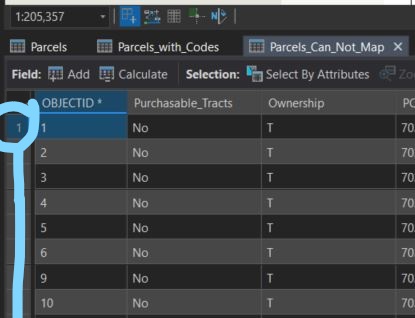 Solved: Creating/deleting number column for a table ***not... - Esri Community