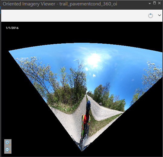 Terrestrial 360 Oriented image showing up in viewe... - Esri Community