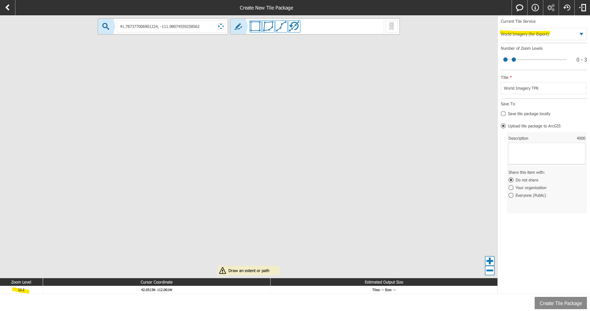 Introducing Tile Package Kreator Esri Community