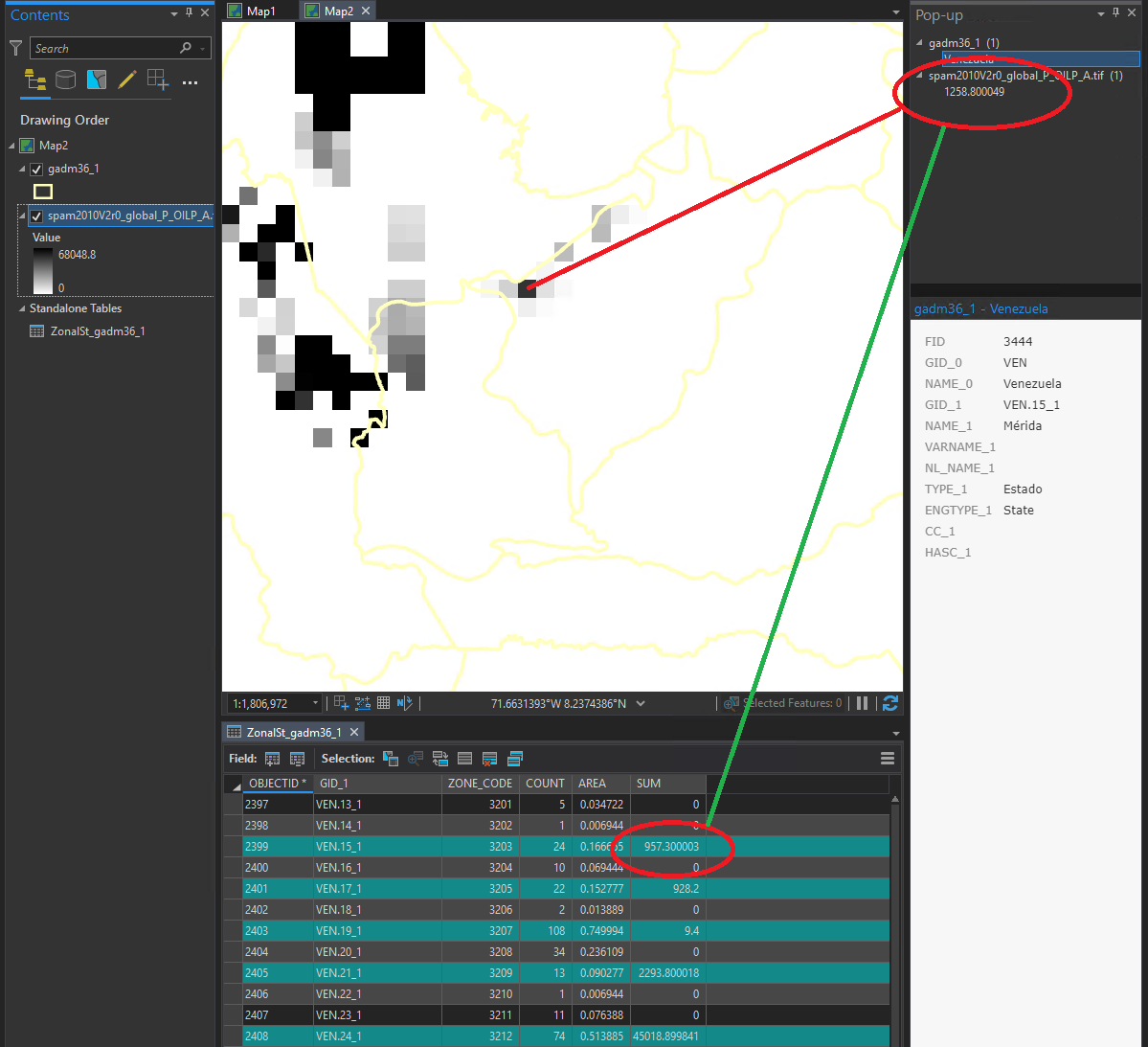Solved: Zonal Statistics SUM pixels excluded - Esri Community