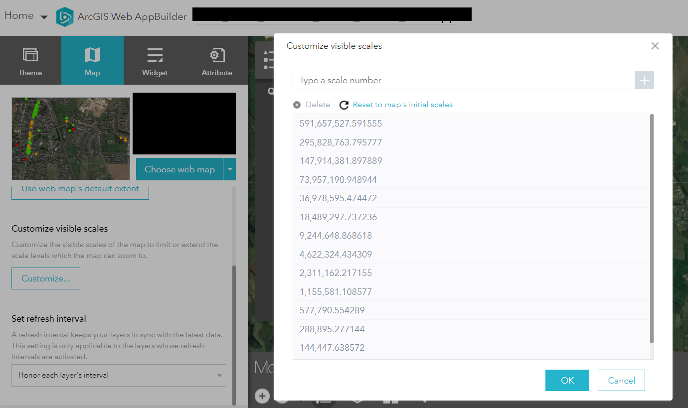 limit zoom levels in dashboard - Esri Community