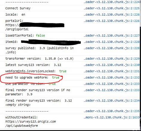 Forced update on S123 v 3.9 web form + gateway tim... - Esri Community