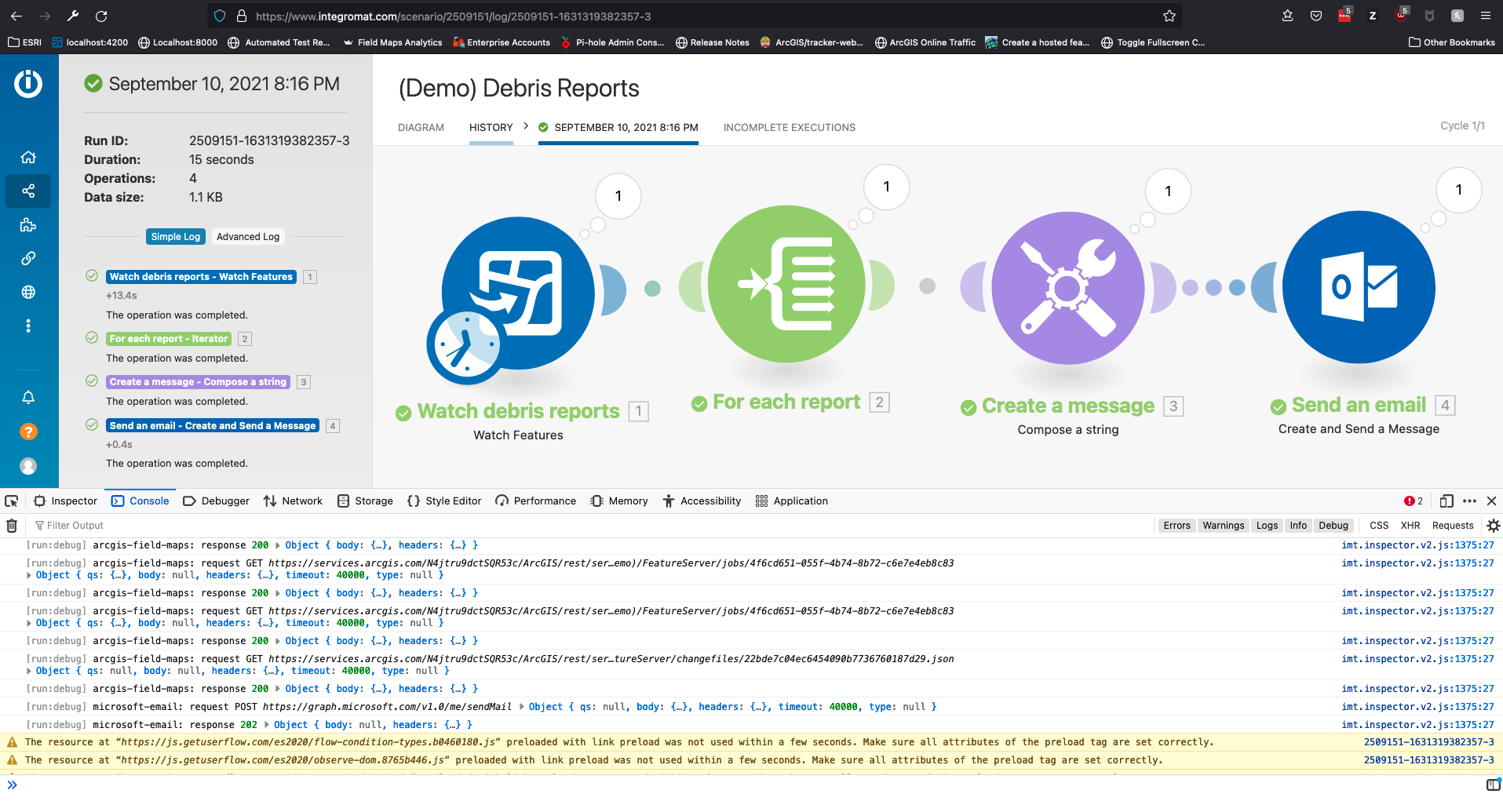 Use webhooks to automate workflows in ArcGIS Field... - Esri Community
