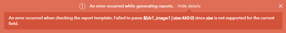 Solved: S123 Error occurred while generating report - Esri Community Solved: S123 Error occurred while generating report - Esri Community