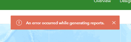 Generate Report: Troubleshooting “An error occurre... - Esri Community
