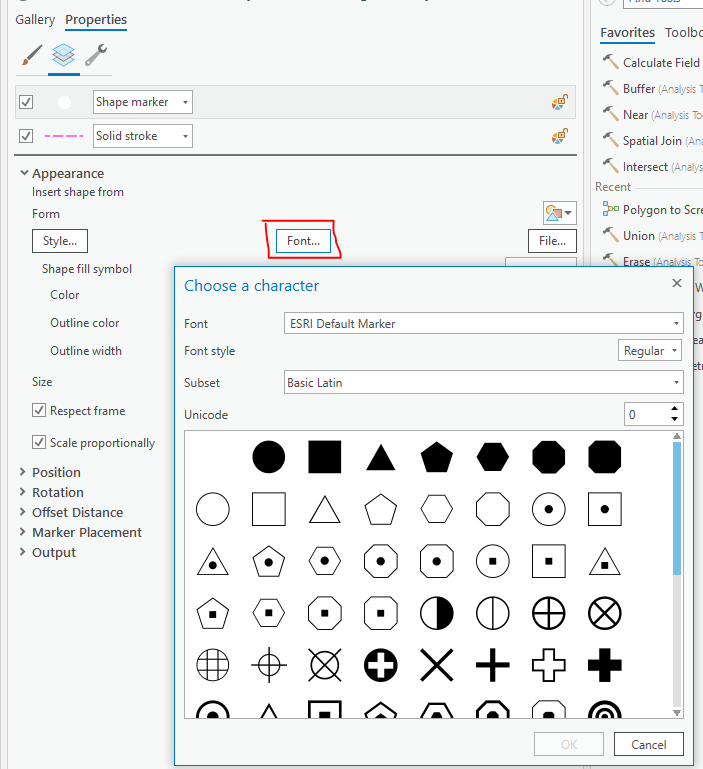 Create own symbols - Esri Community