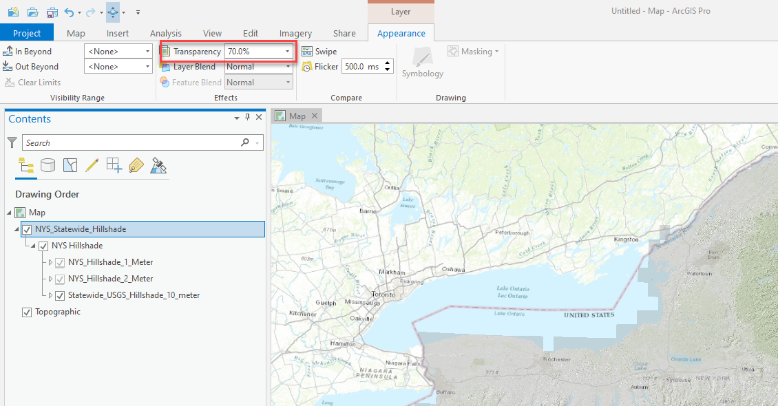 Loss of transparency with service in ArcGIS Pro - Esri Community