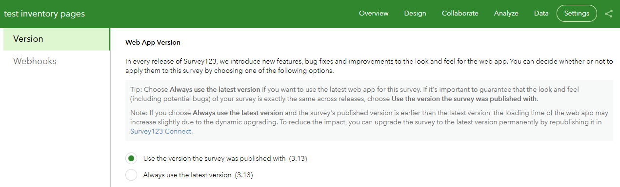 Solved: Webform pages not displaying correctly with Back b... - Esri Community