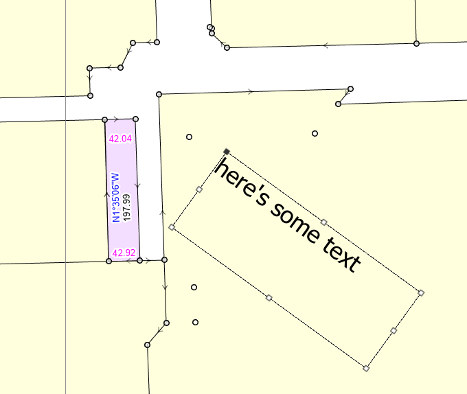 Insert 'free' text into the map / data view - Esri Community