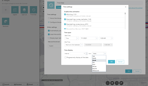 Solved: Time Slider units smaller then "Month" not availab... - Esri ...