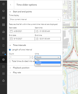 Solved: Time Slider units smaller then "Month" not availab... - Esri ...