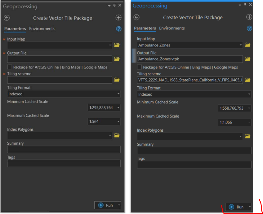 Creating Vector Tile Package From Mobile Map Packa Esri Community