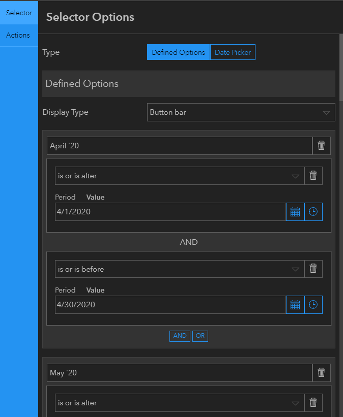 How do display a time series by year in Dashboard? - Esri Community