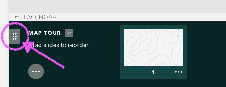 Solved: Add content block above MapTour? - Esri Community