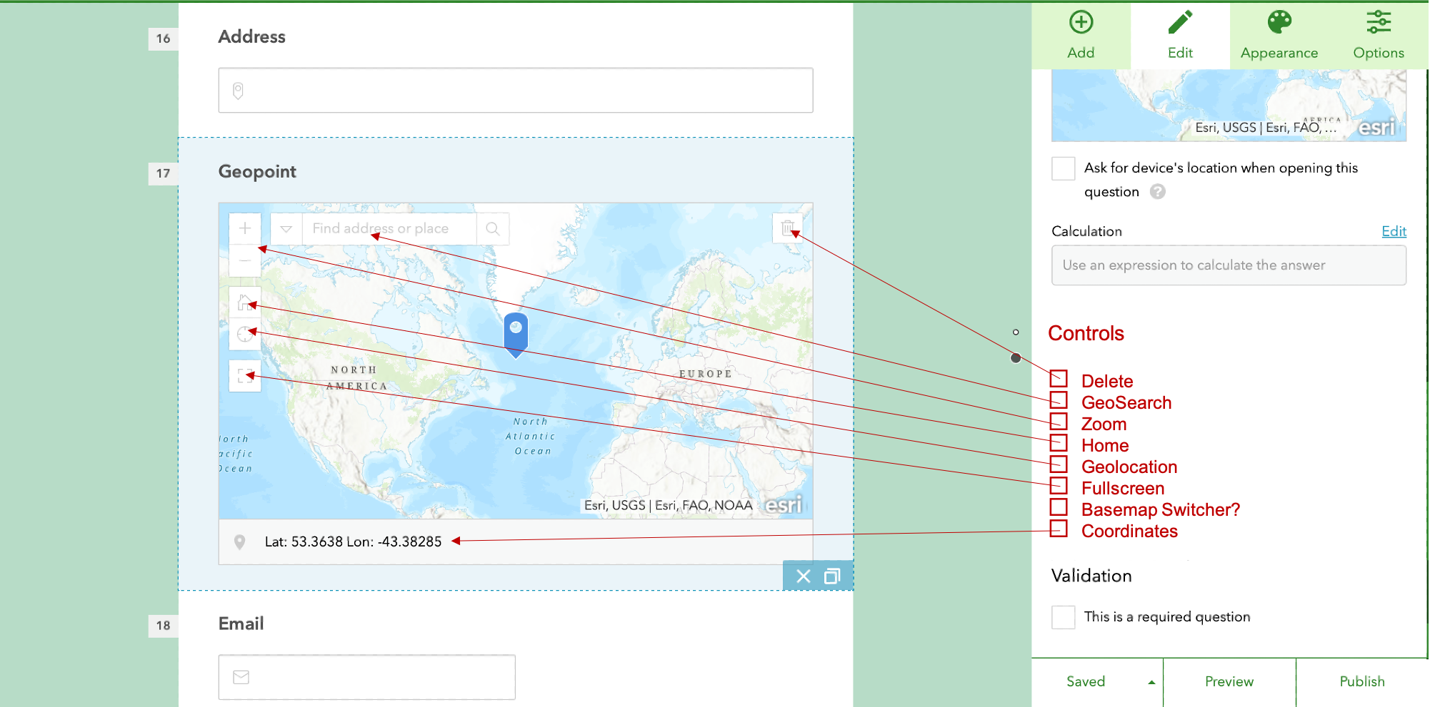 Add options for configurable geopoint map controls - Esri Community