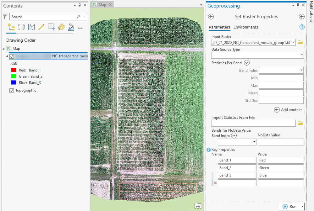 Update Raster Band Metadata / Band Names - Esri Community