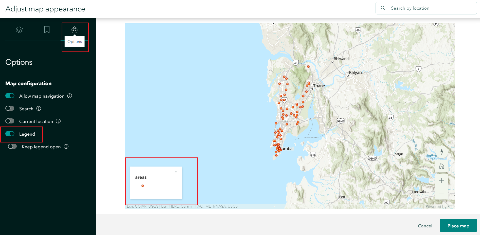 Solved: Story map-legend missing - Esri Community
