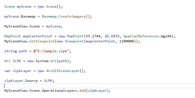 Solved Showing Gap Between Basemap And 3d Object In Wpf Esri Community